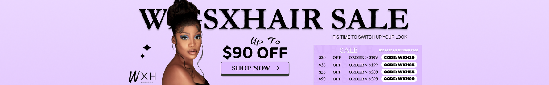 WXH Wigs Sale on Wigsxhair.com